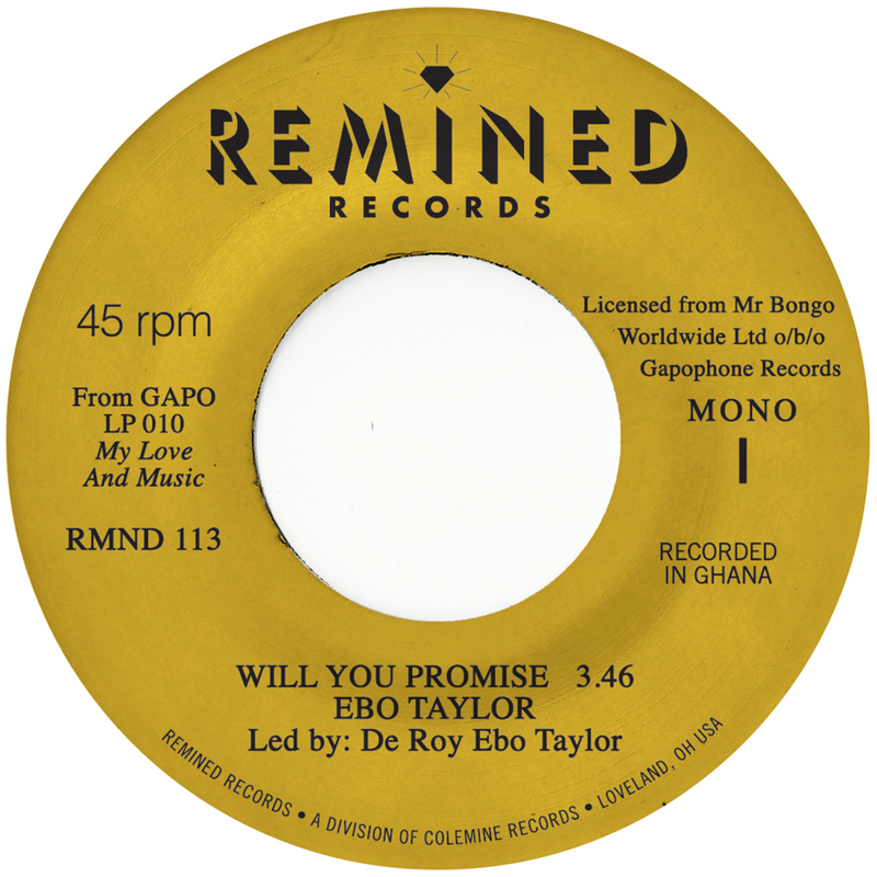 EBO TAYLOR - Will You Promise / Maye Omama [RELEASE DATE: 3/27/26 ...