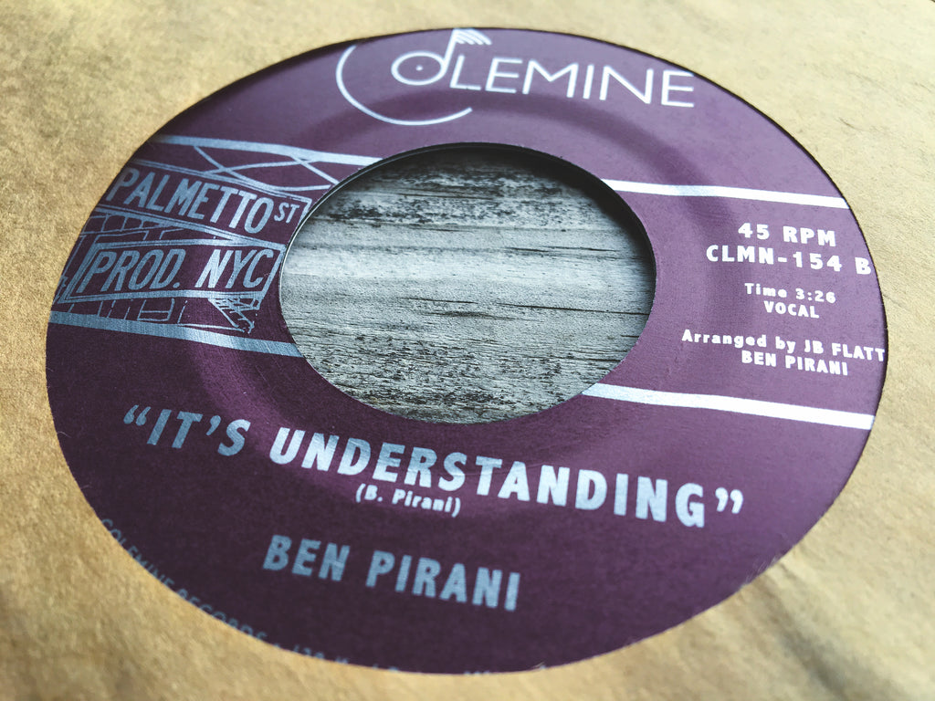 BEN PIRANI - Art School Girl - 45 / MP3 – Colemine Records